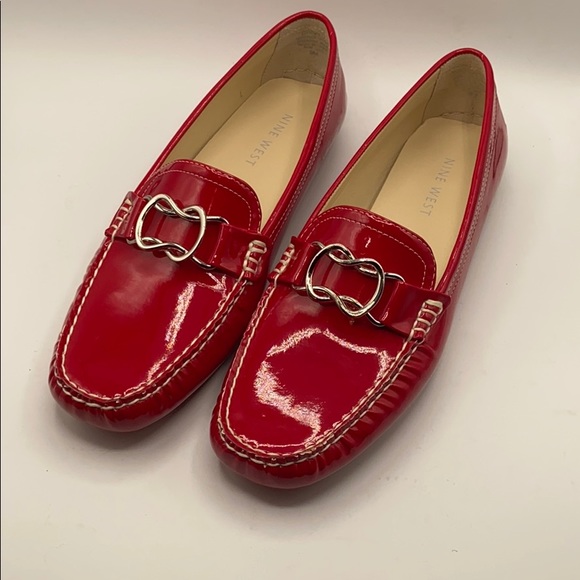 Nine West | Shoes | 9 M Red Nine West Loafer | Poshmark